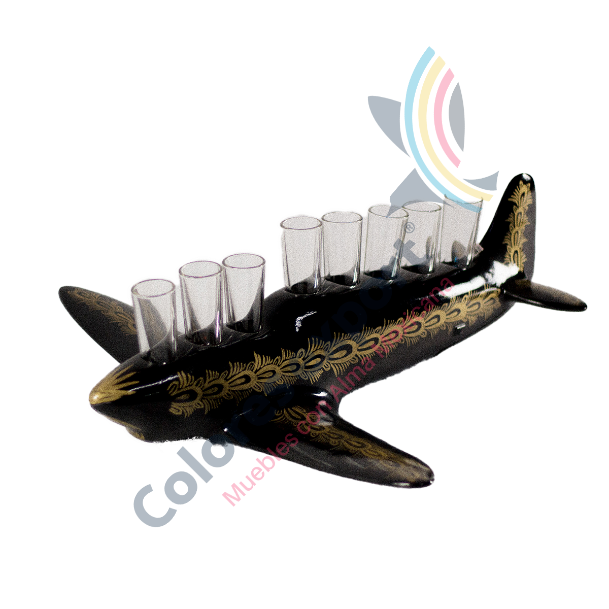 FIGURA AVIÓN PARA SHOT – Coloresexport